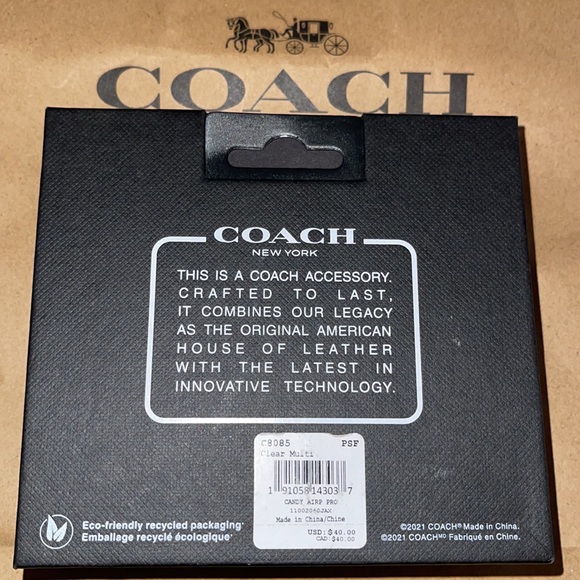 Coach | Other | Coach Ear Pod Pro Case | Poshmark